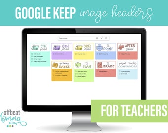 Google Keep Image Headers | Colorful Google Keep Headers | Instant ...