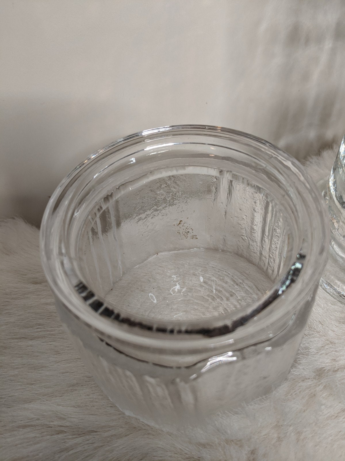 2 Pc Set: Vintage Pukeberg Sweden Art Glass Decanter, Pitcher, Carafe ...