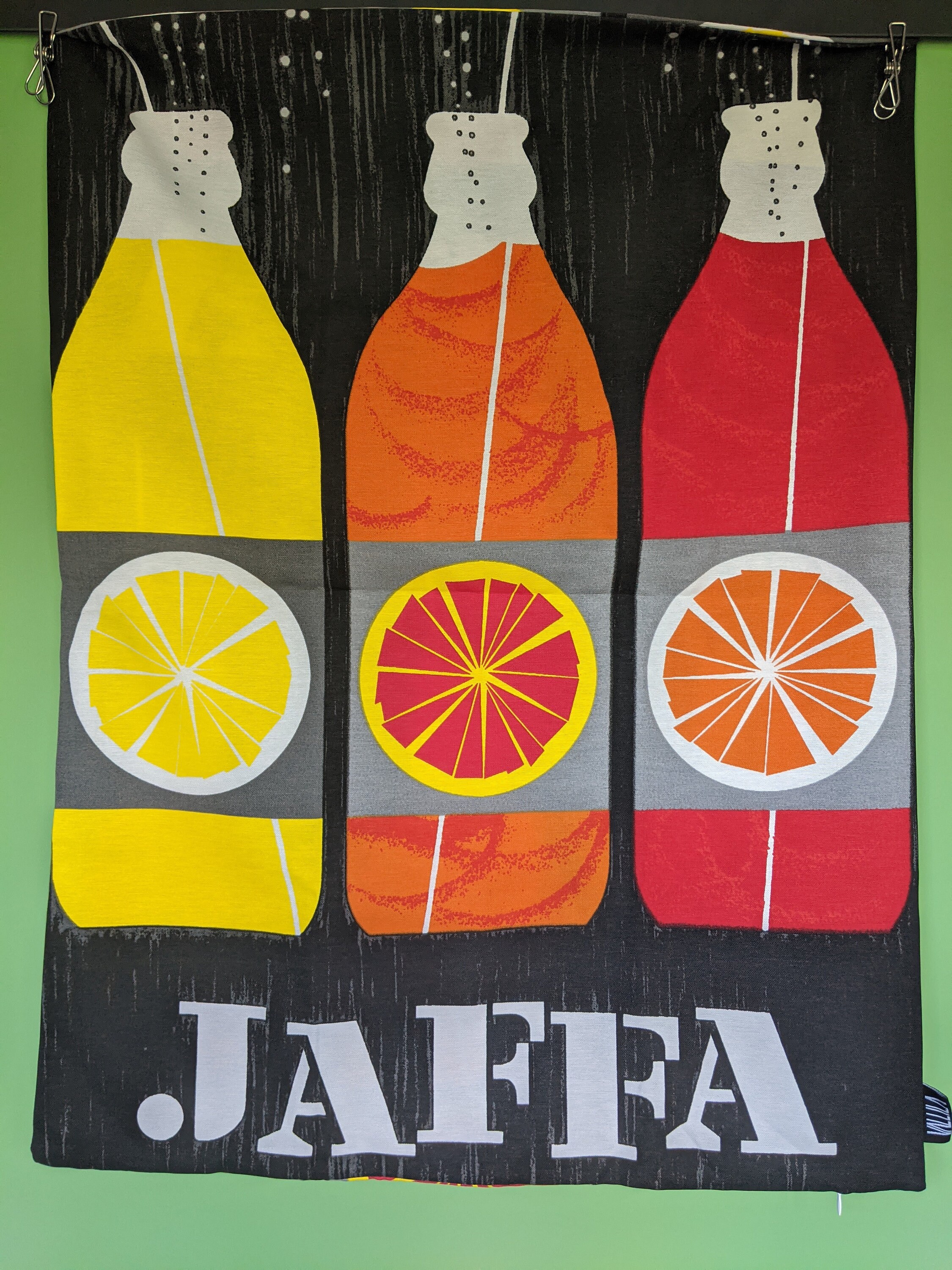 Vallila Finland Jaffa Cushion Cover 80x60 cm black colorful | Etsy