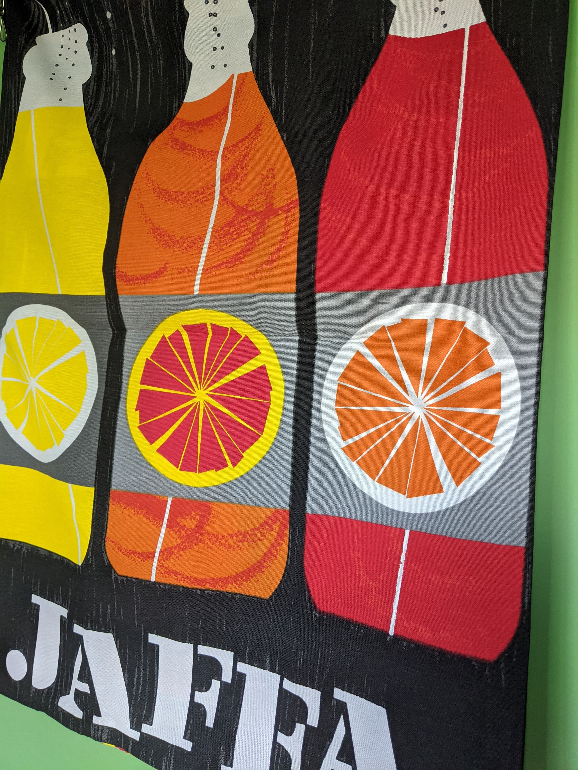 Vallila Finland Jaffa Cushion Cover 80x60 cm black colorful | Etsy