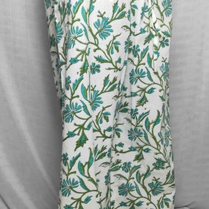 Hand Block Printed Cotton Yoga Pants for Women and Men, Boho Clothes ...