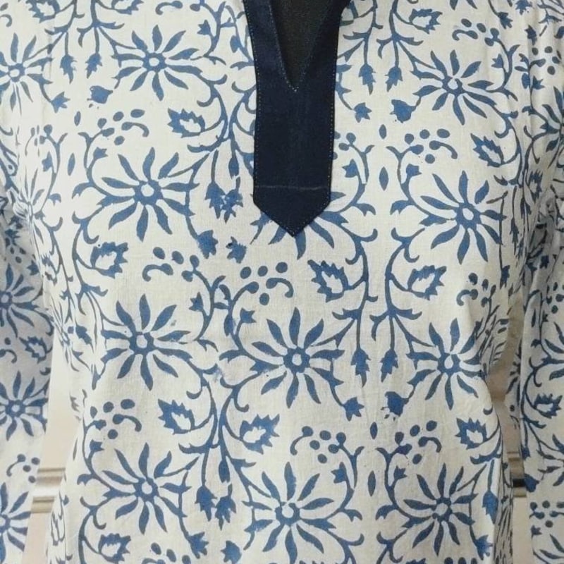 Kalamkari Kurti Set Women - Etsy