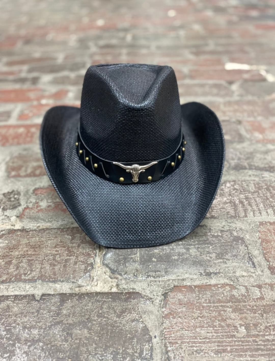 Straw Cowboy Hat | Shapeable Cowboy Hat | Cowboy Hat With Hat Band ...