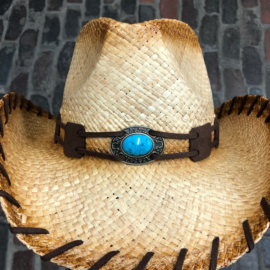 Straw Cowboy Hat Shapeable Cowboy Hat Cowboy Hat with Hat | Etsy