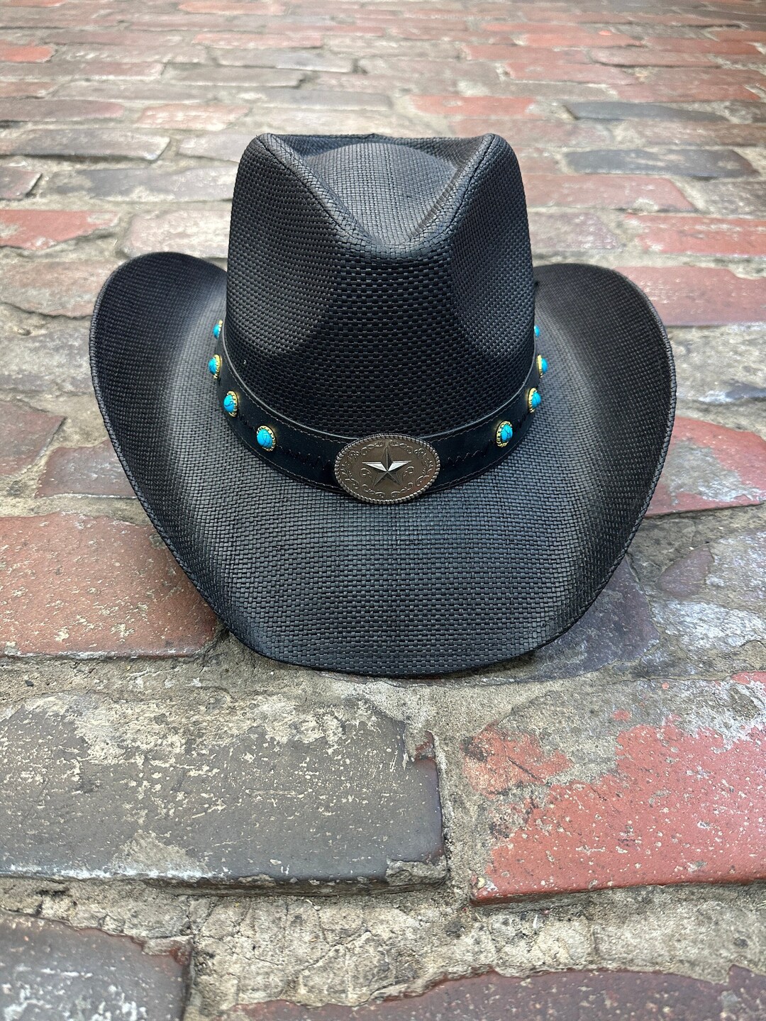 Straw Cowboy Hat | Shapeable Cowboy Hat | Cowboy Hat With Hat Band ...