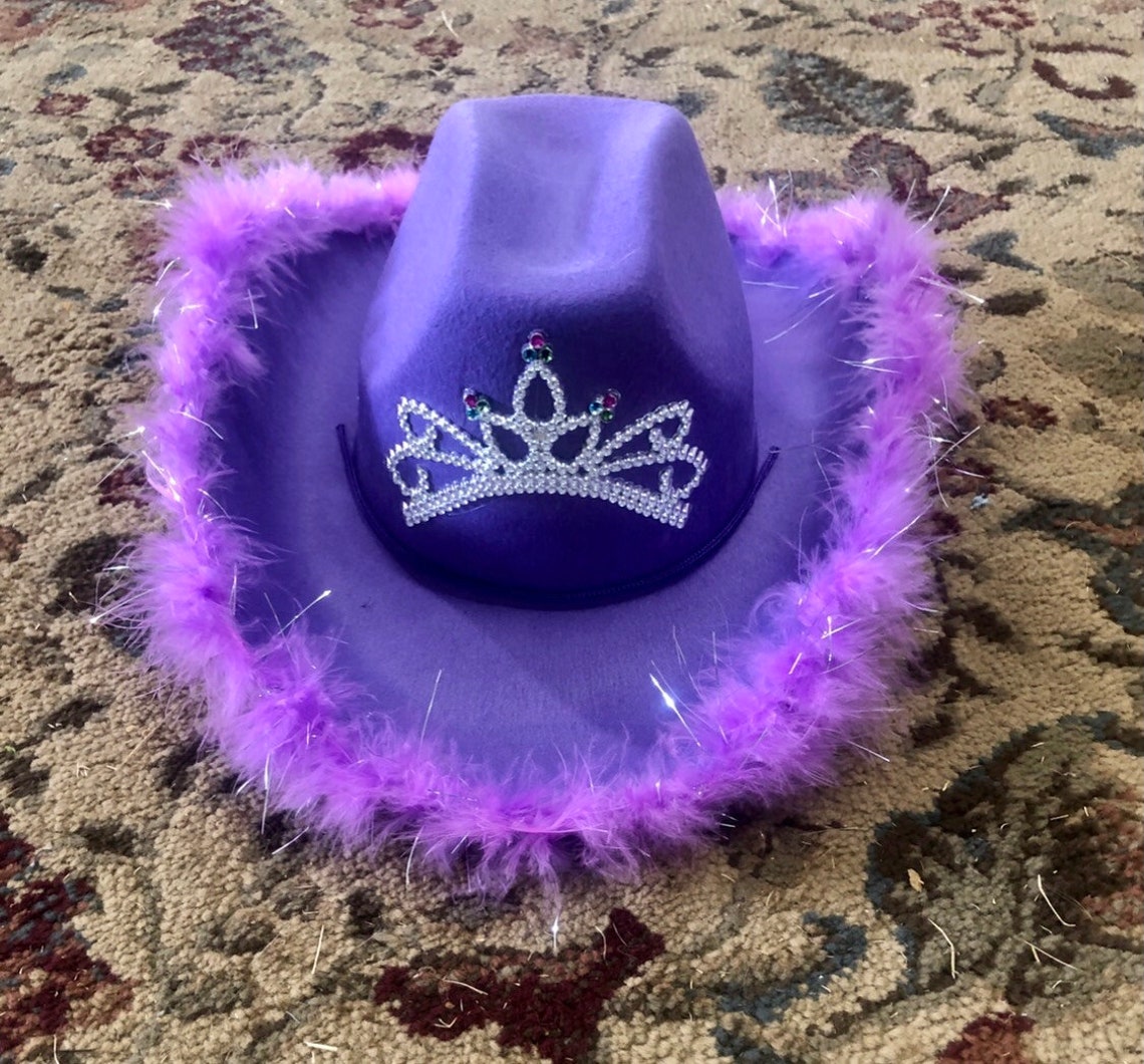 Children's Princess Cowboy Hat Kids Party Hat birthday | Etsy