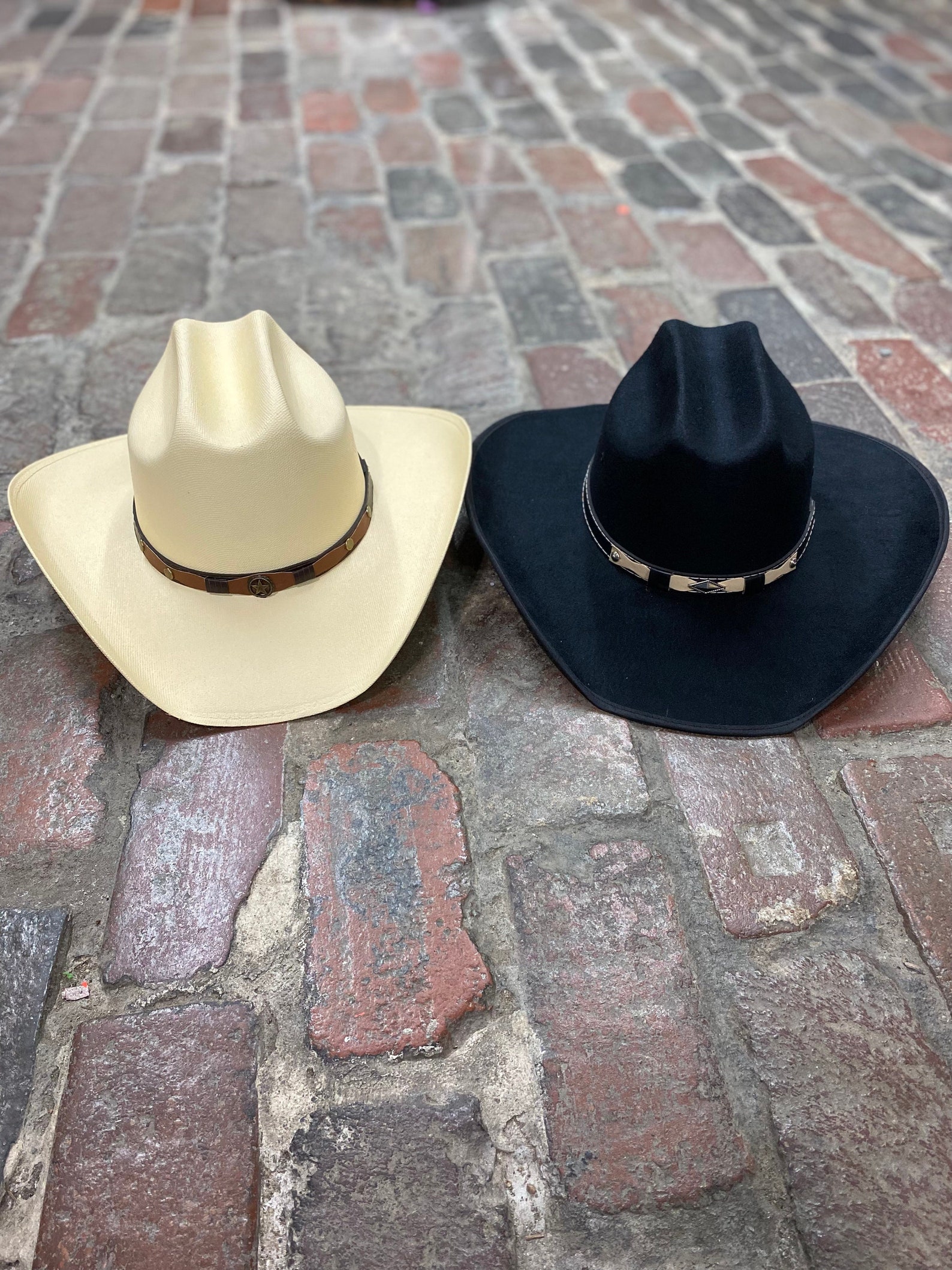 Black Cowboy Hat | Adult Cowboy Hat | Felt Cowboy Hat | Gift for Dad ...