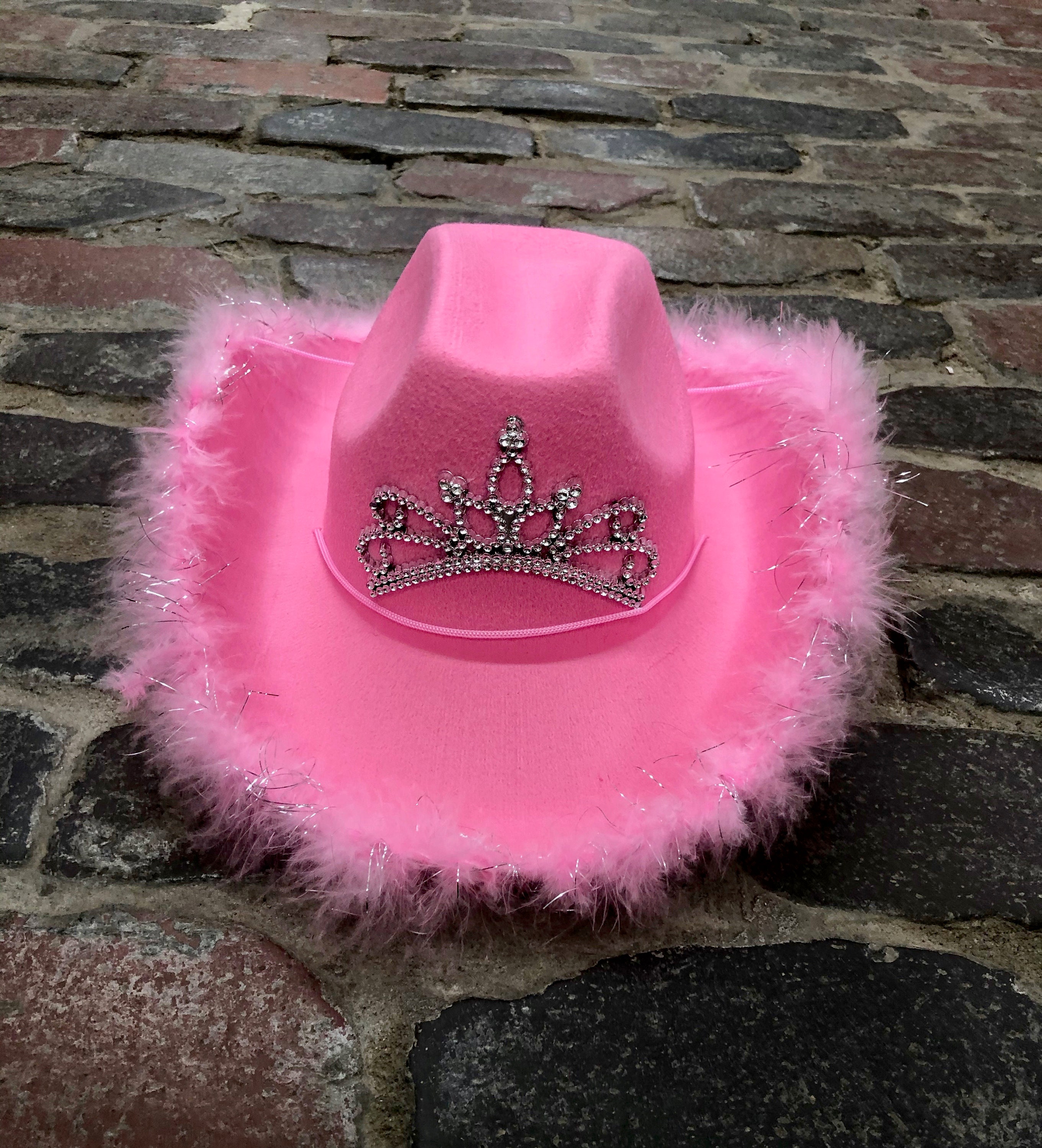 Children's Princess Cowboy Hat | Kids Party Hat |birthday Hats|gift for ...