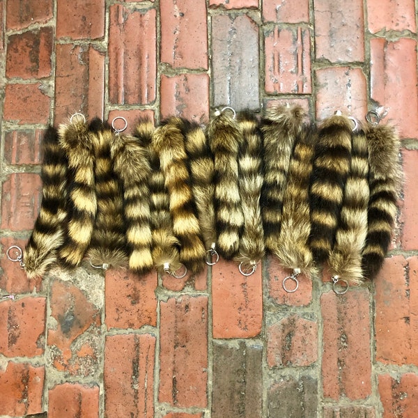 Fur Tail Keychain - Etsy