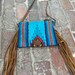 Woven Aztec Purse Hand Tooled Leather Purse Gift for Her - Etsy