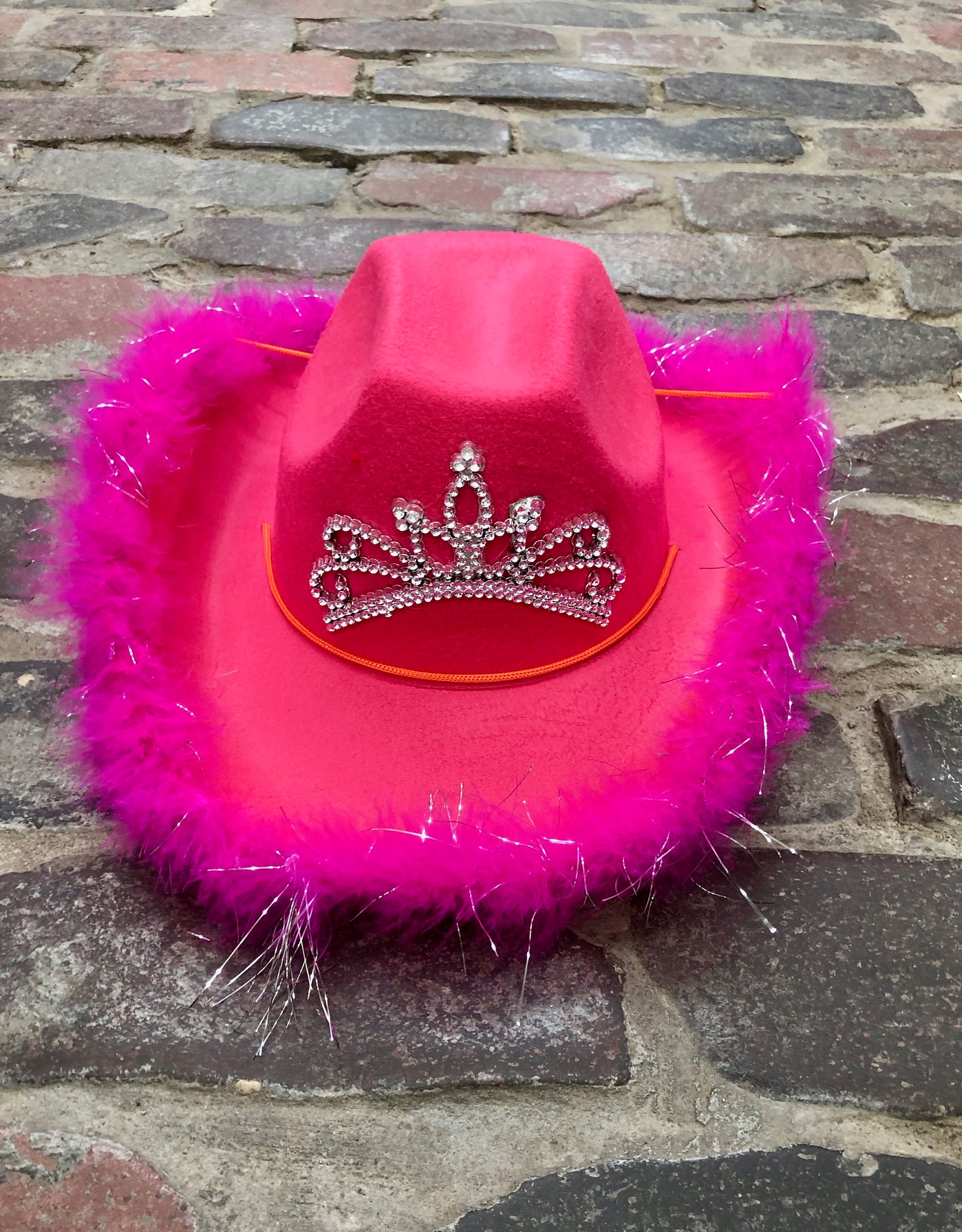 Children's Princess Cowboy Hat | Kids Party Hat |birthday Hats|gift for ...