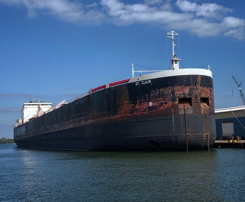 St. Clair Cargo Ship - Etsy