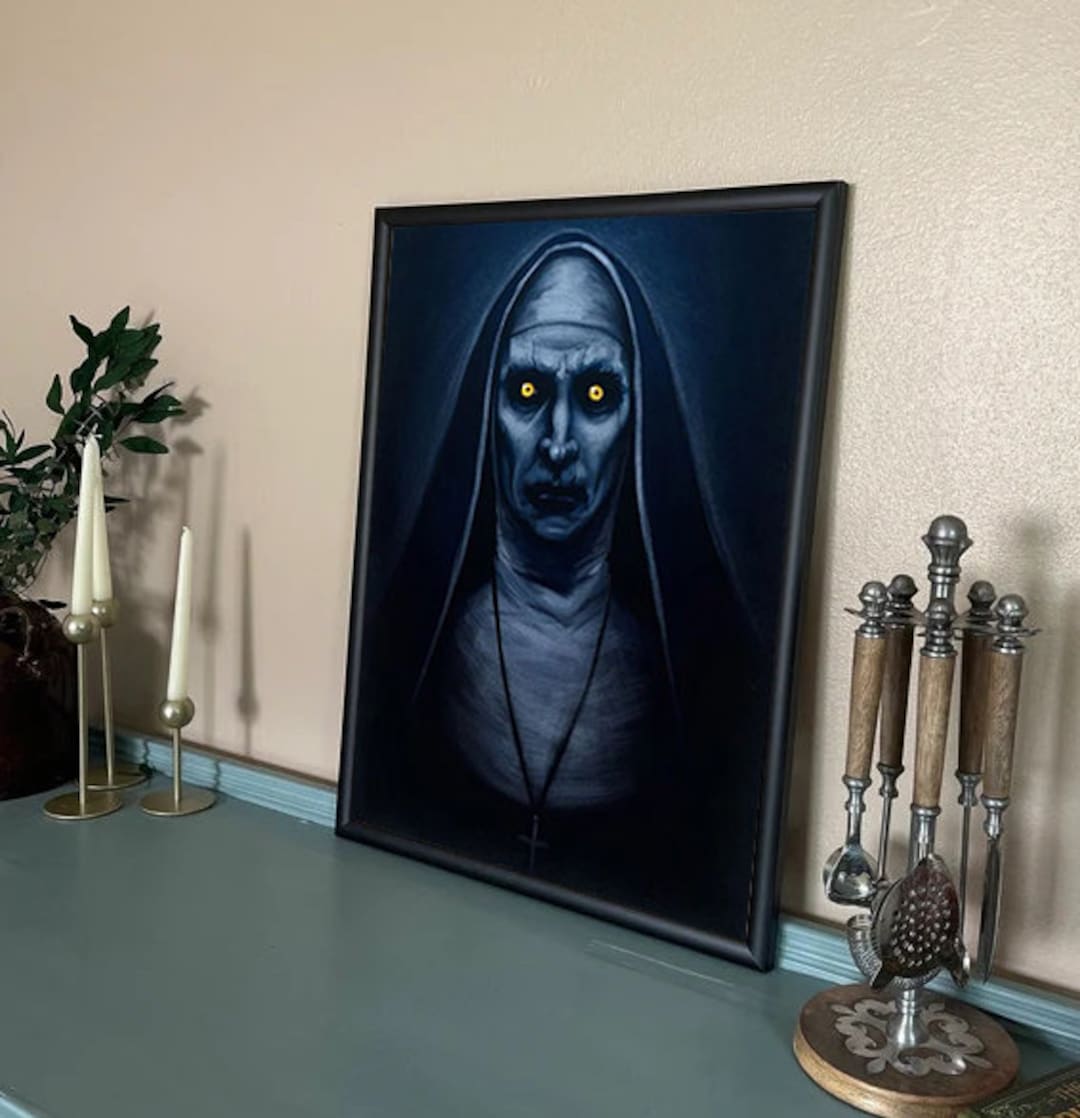 Vintage the Nun Horror Poster the Nun II 2023 Poster No - Etsy Australia