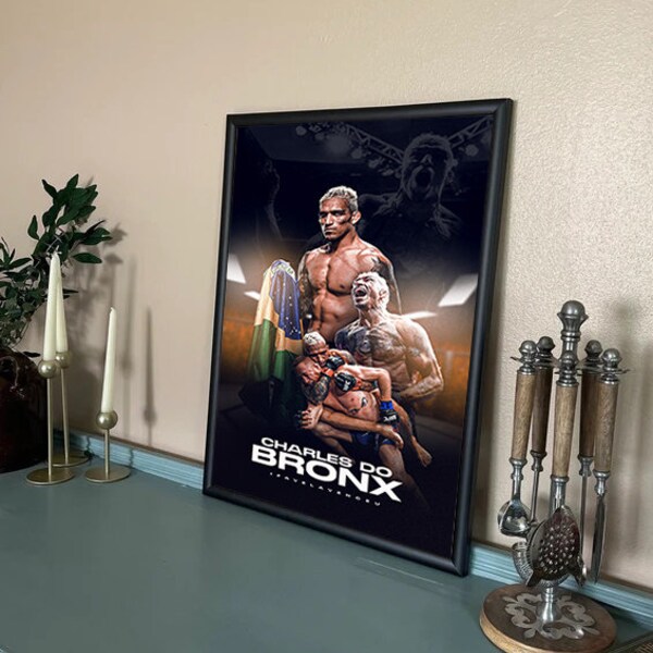 Charles Oliveira Poster - Etsy