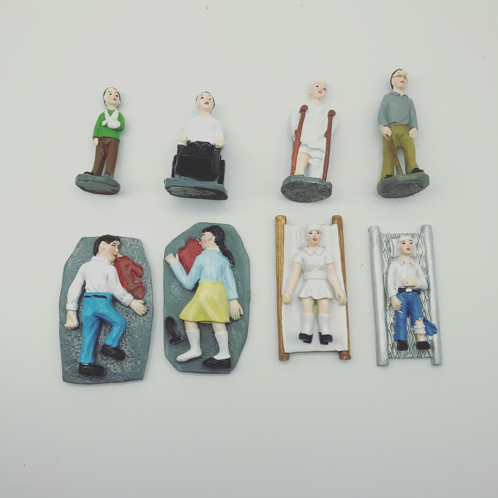 Sandplay Therapy Use Trauma People Figures With Injured Death Grief ...