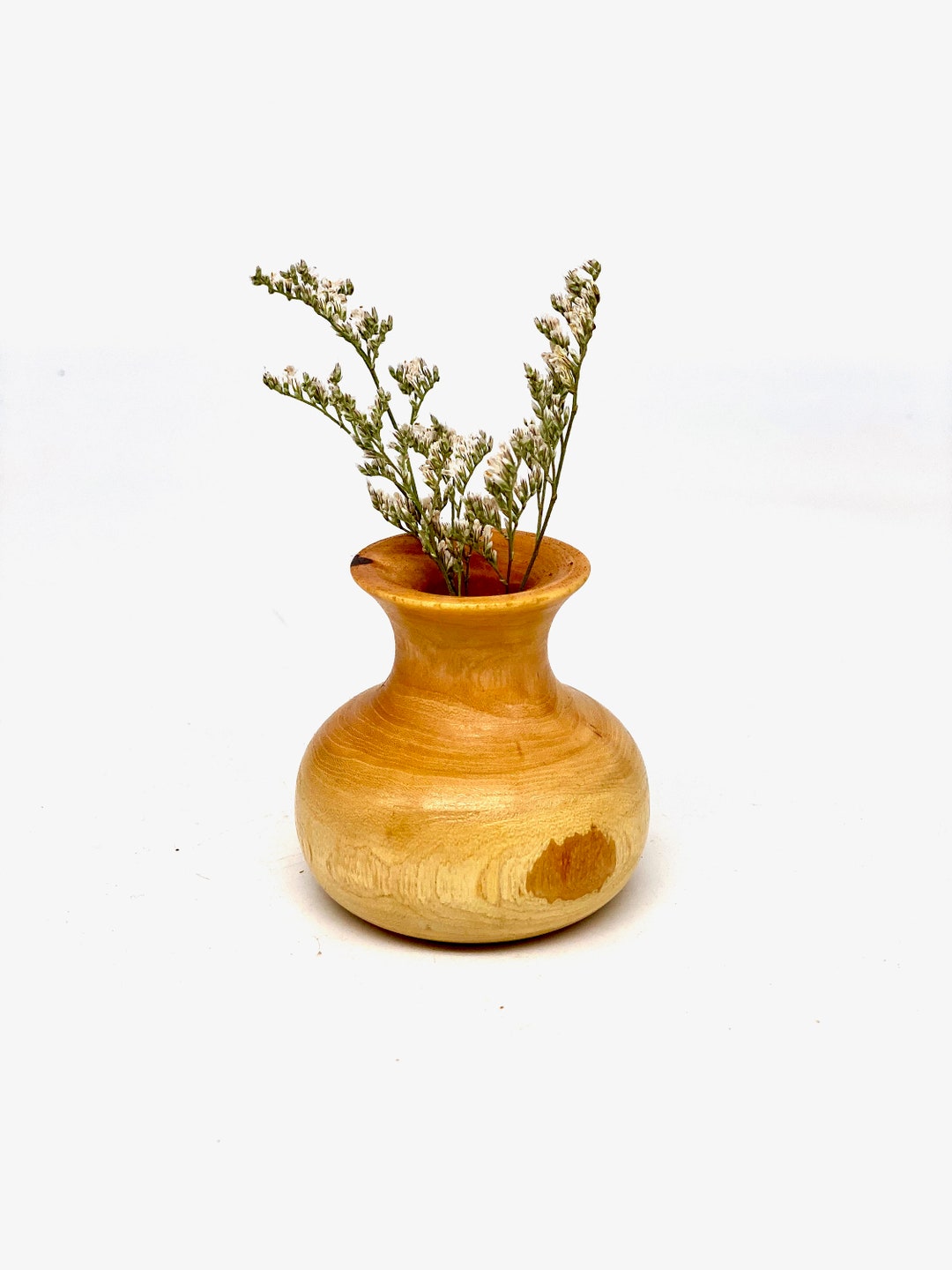 Wood Vase, Twig Pot, Twig Vase, Hand Turned, Artisan Handmade, Cypress ...