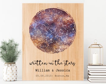 Star map | Etsy