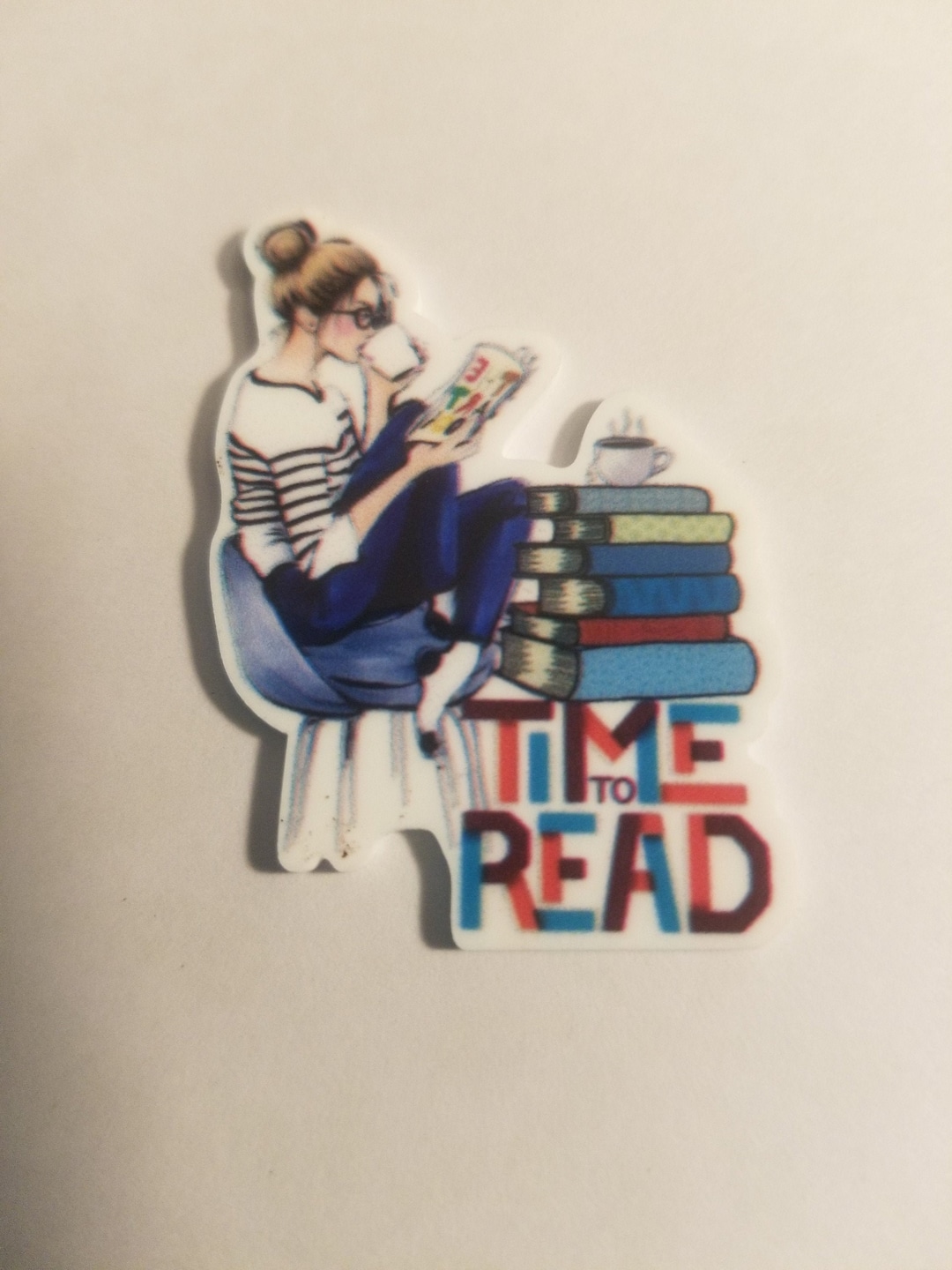 Time to Read Needle Minder - Etsy
