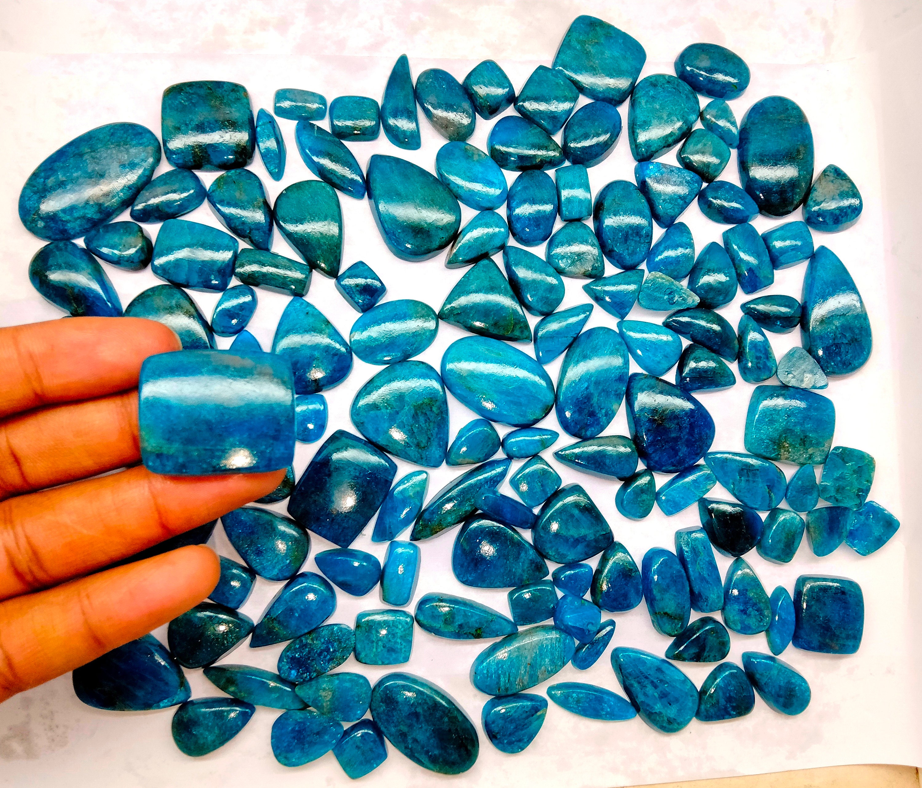 Apatite Gemstone Genuine Apatite Apatite Cab Apatite | Etsy