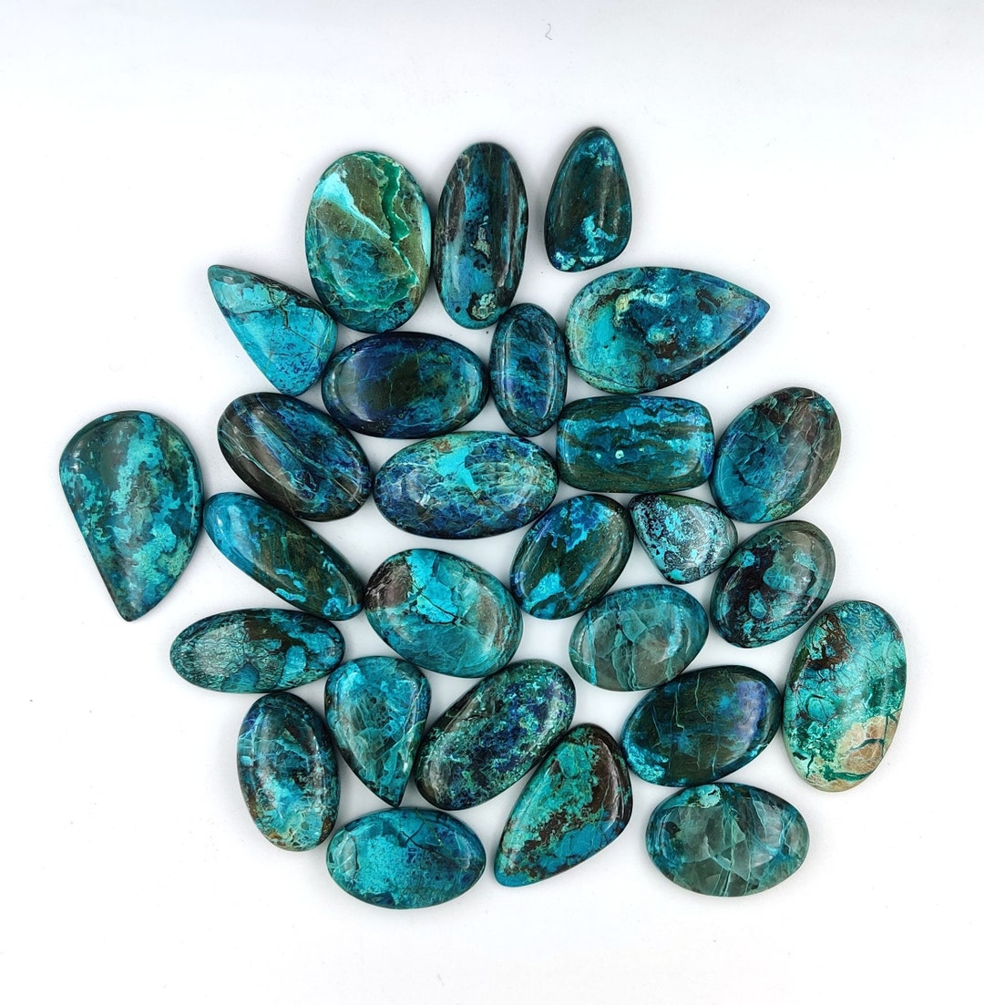 Shattuckite Cabochon Wholesale Lot, 100%natural Shattuckite Stone ...