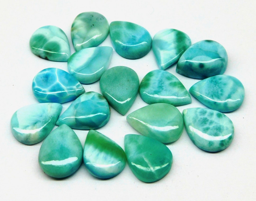 Larimar.larimar Stone. Natural Larimar Cabochon, Calibrated Larimar ...