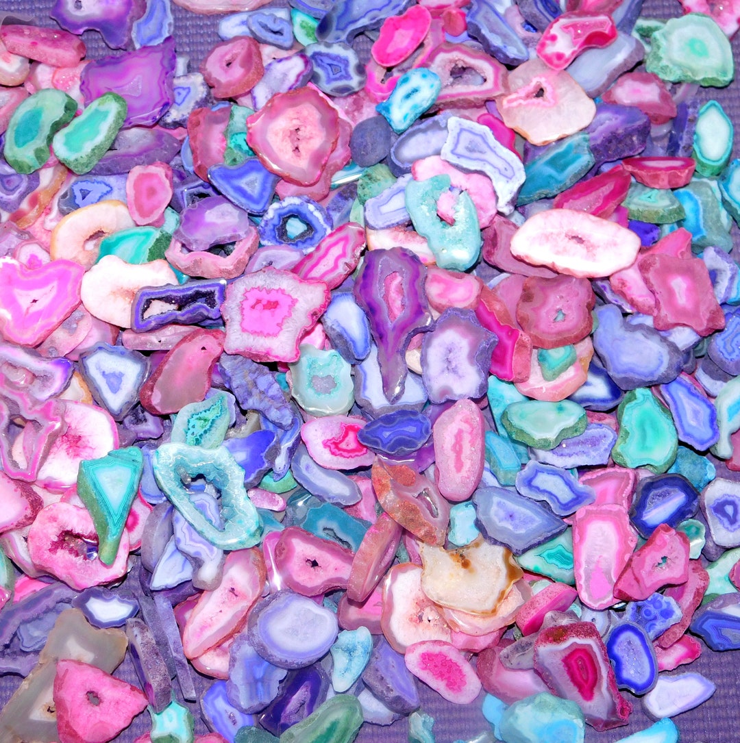 Amazing Agate Slices. Loose Agate Slices, Agate Slice Lot, Agate Slice ...