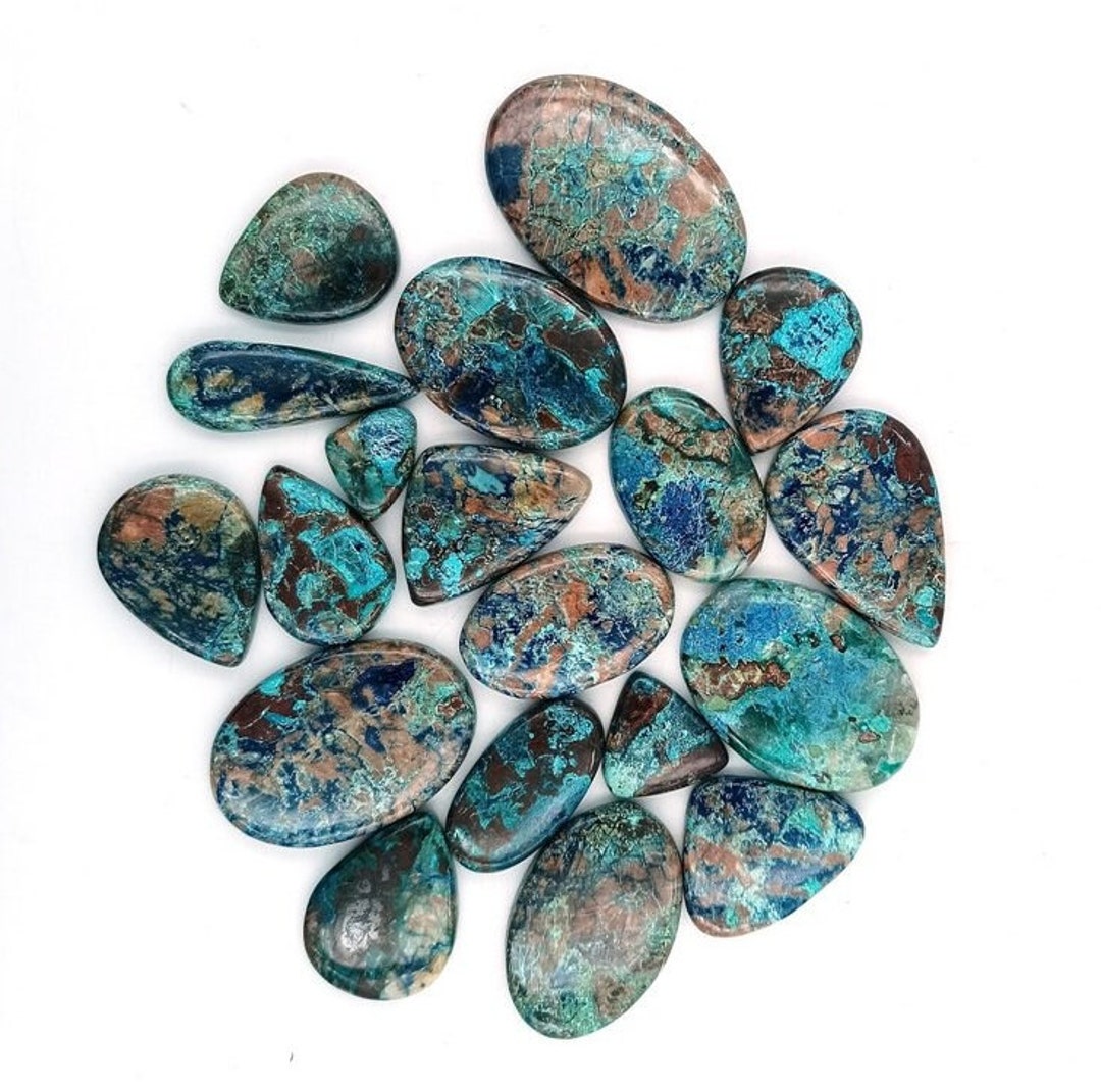 Very Rare Shattuckite Loose Cab, Shattuckite Stone, Shattuckite Healing ...