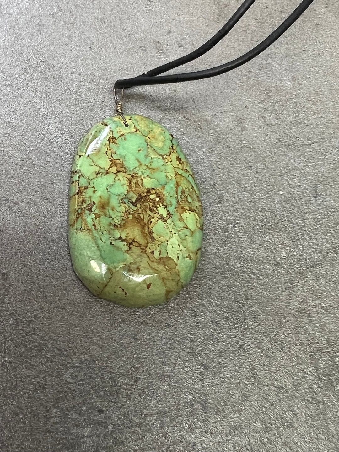 Collares con colgante de turquesa nativo americano hechos a mano LRG ...