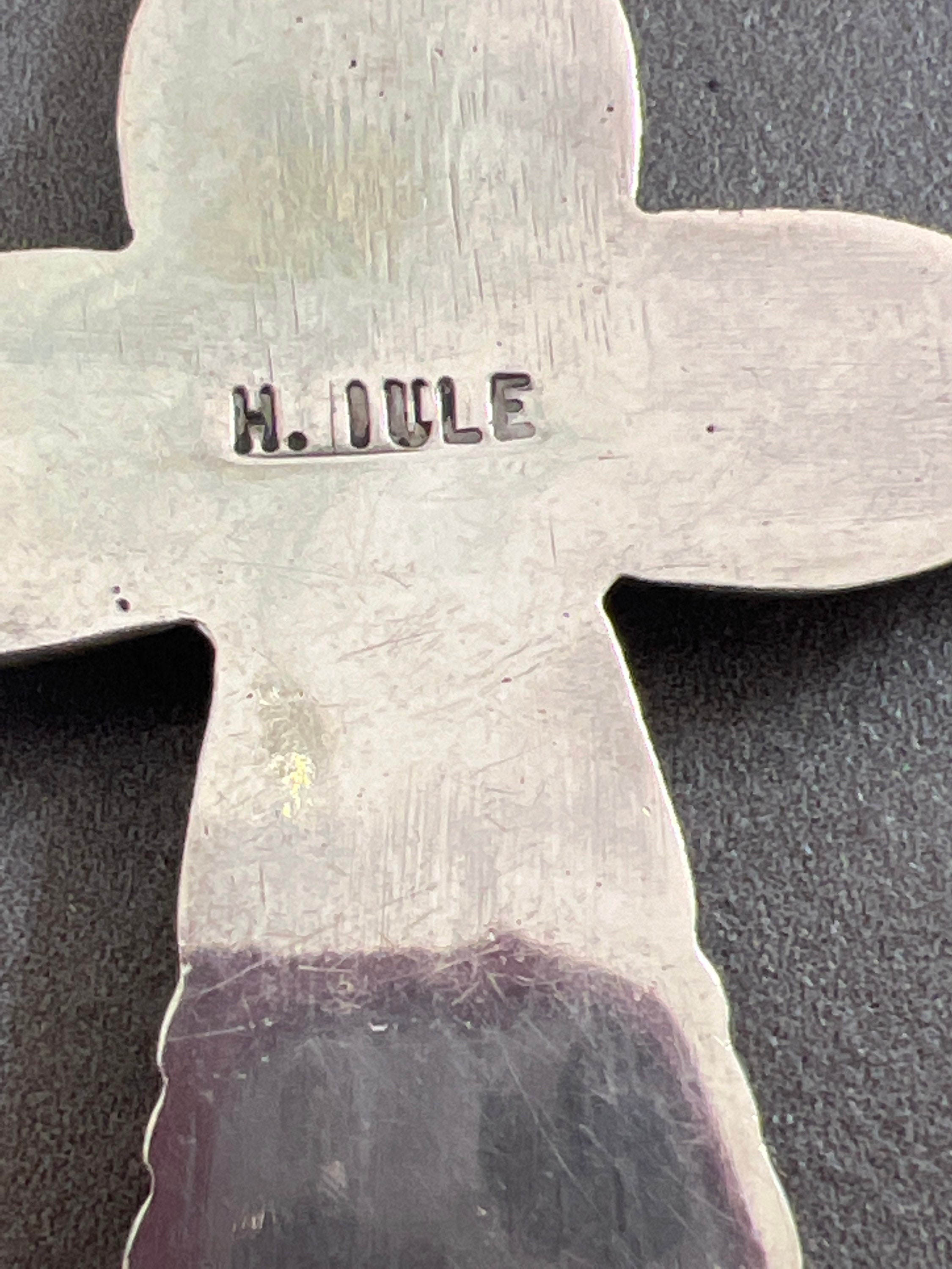 Horace Iule Zuni Sterling Turquoise Cross - Etsy