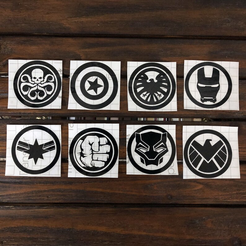 Guardians of the Galaxy Vinyl Decal - Sticker for Laptop, Car Window ...