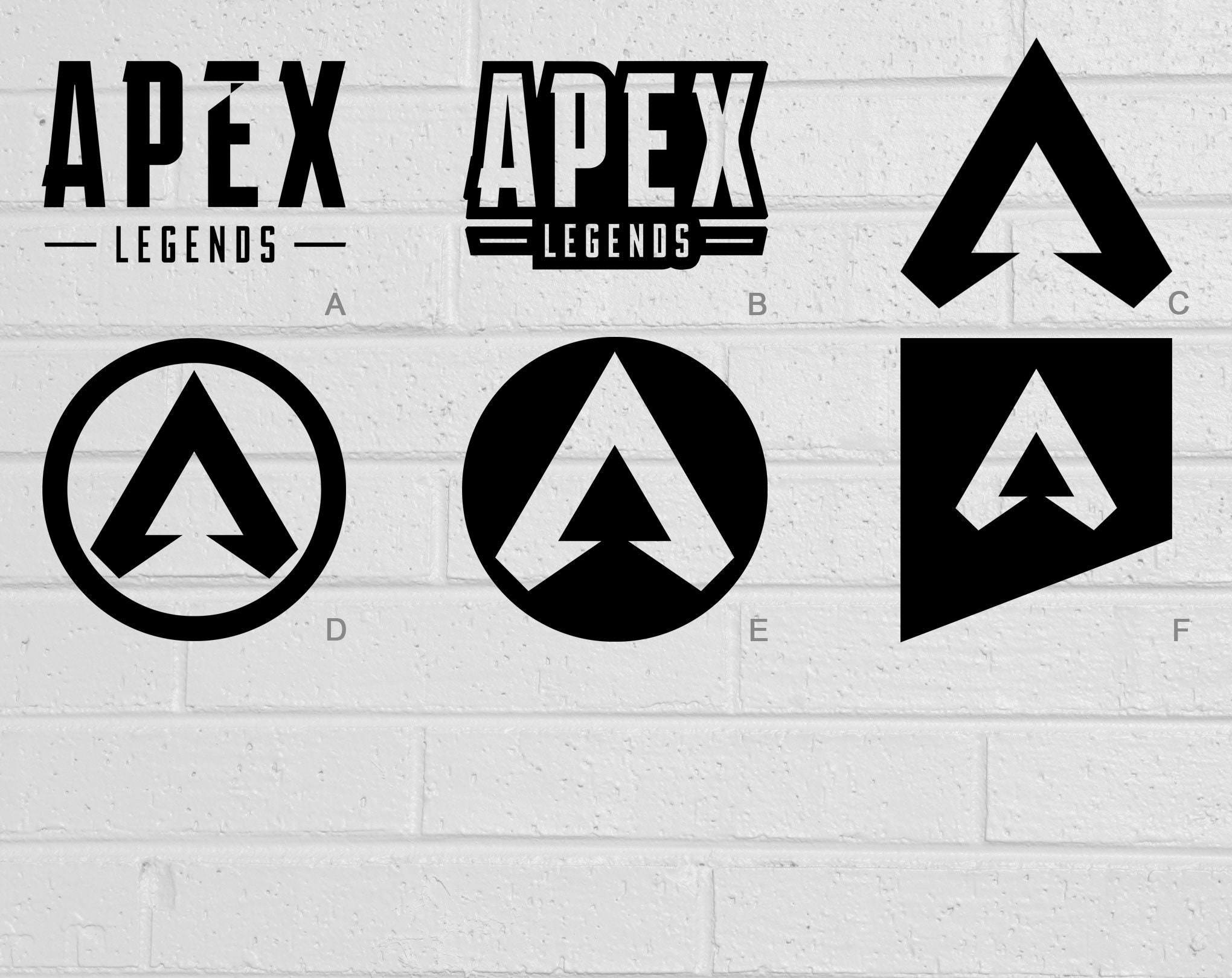 Apex Legends Vinyl Decals 6 to choose from Stickers for | Etsy