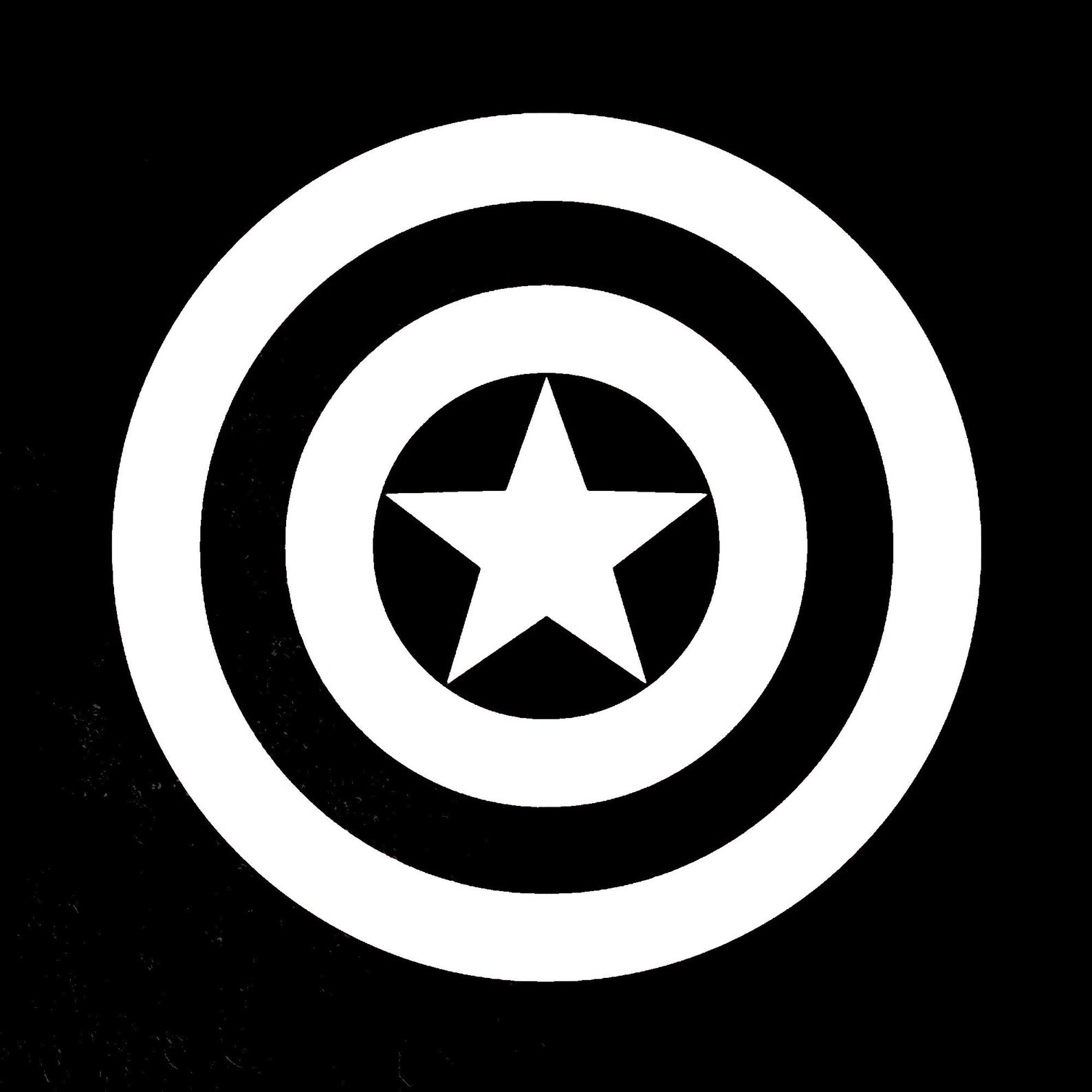 Captain America Vinyl Decal Sticker for Laptop Car Window | Etsy