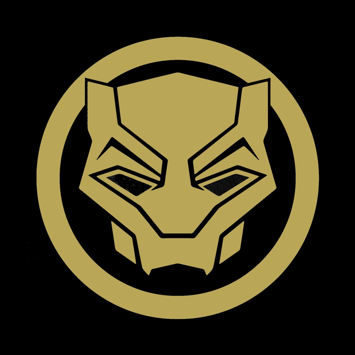Black Panther Vinyl Decal Sticker for Laptop Car Window - Etsy