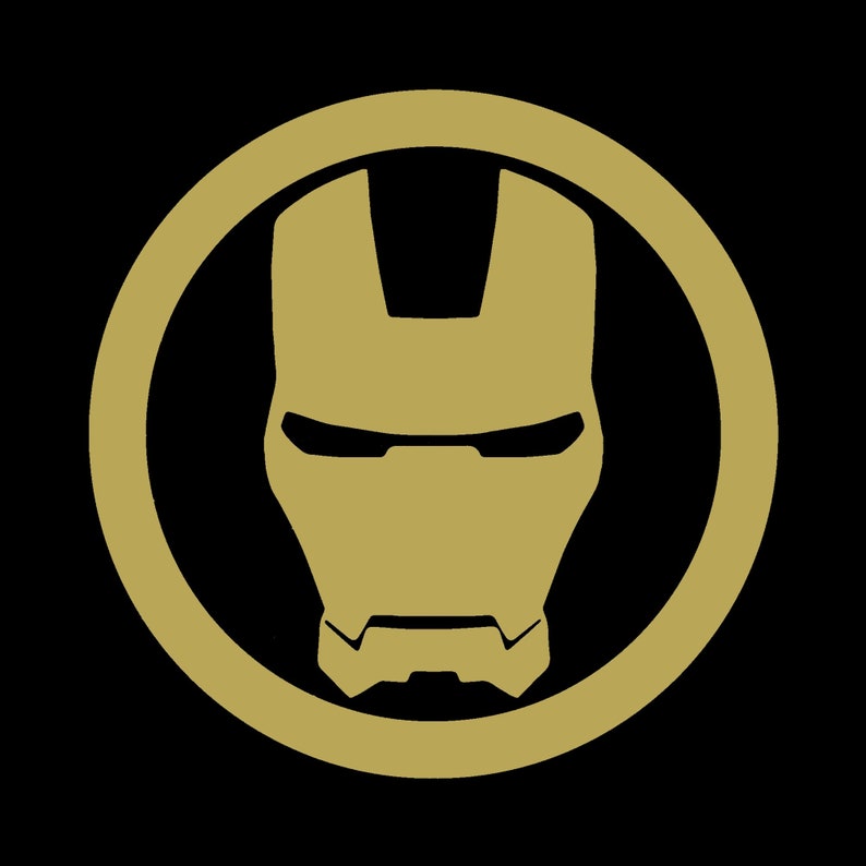 Iron Man Vinyl Decal Sticker for Laptop Car Window and - Etsy