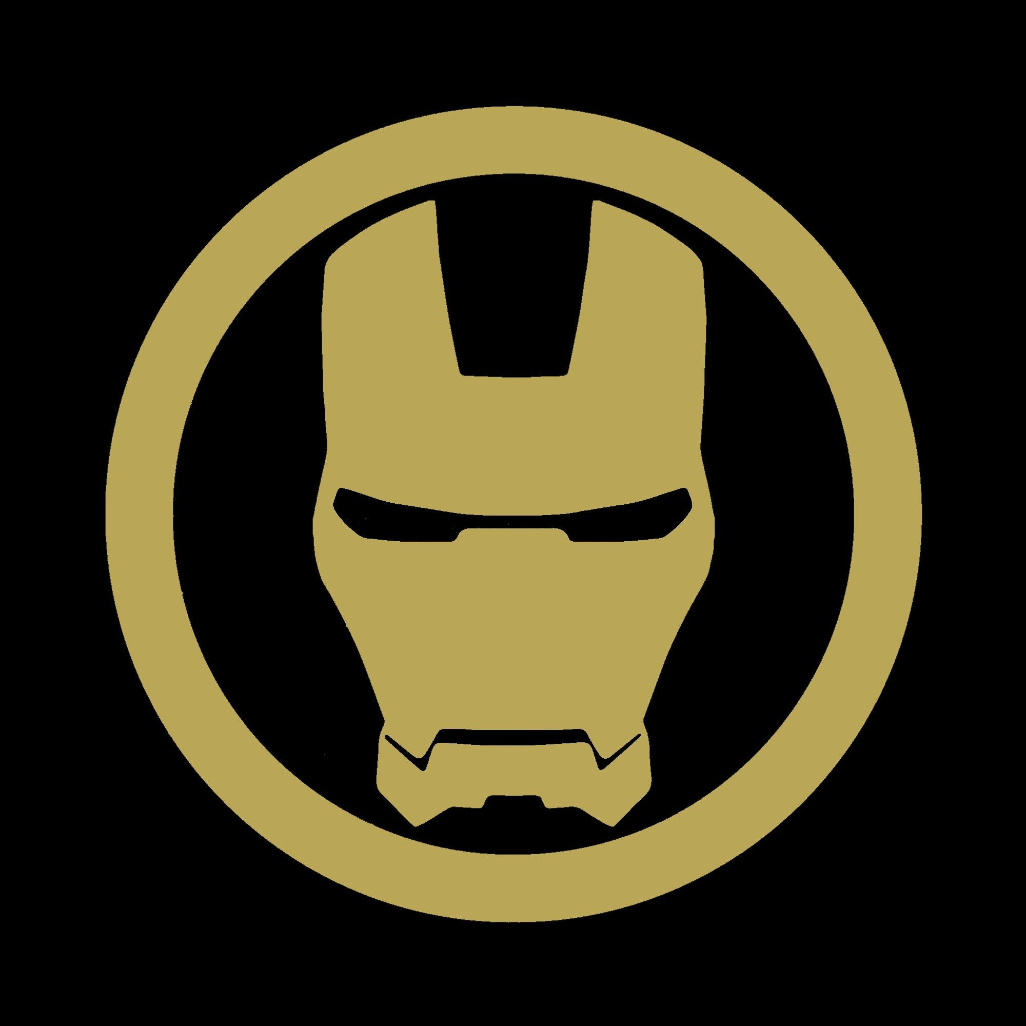 Iron Man Face Logo