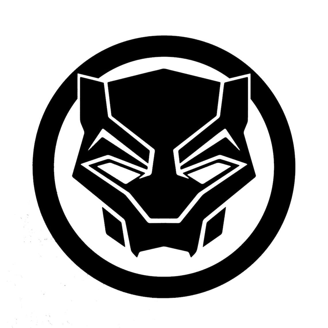 Black Panther Vinyl Decal Sticker for Laptop Car Window - Etsy