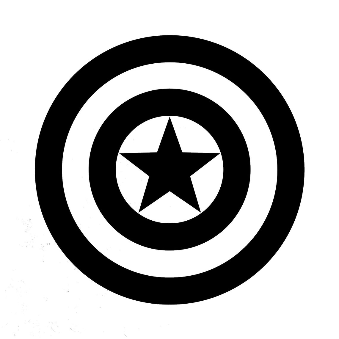 Captain America Vinyl Decal Sticker for Laptop Car Window - Etsy