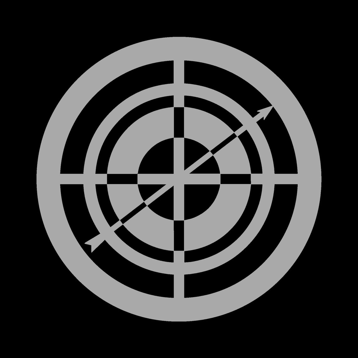 Hawkeye Vinyl Decal - Sticker for Laptop, Car Window, and Bumper - Etsy