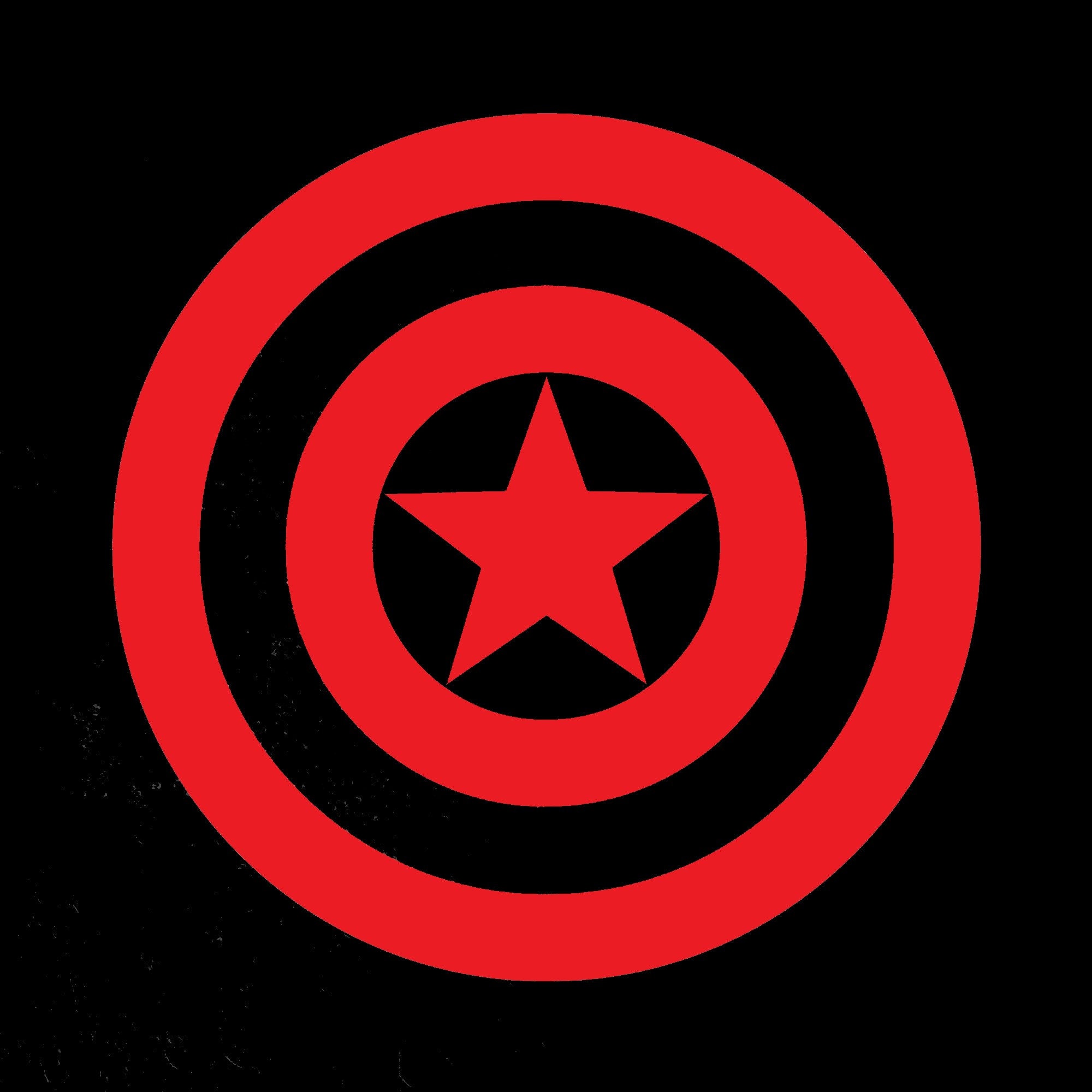 Captain America Vinyl Decal Sticker for Laptop Car Window | Etsy