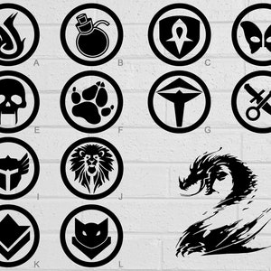 Guild Wars 2 Vinyl Decals (13 to Choose From) - Stickers for Laptop ...