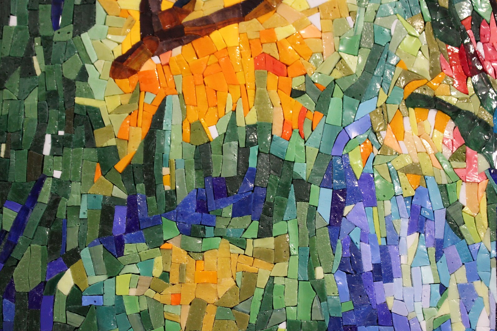 Venetian Smalta Mosaic Painting - Etsy