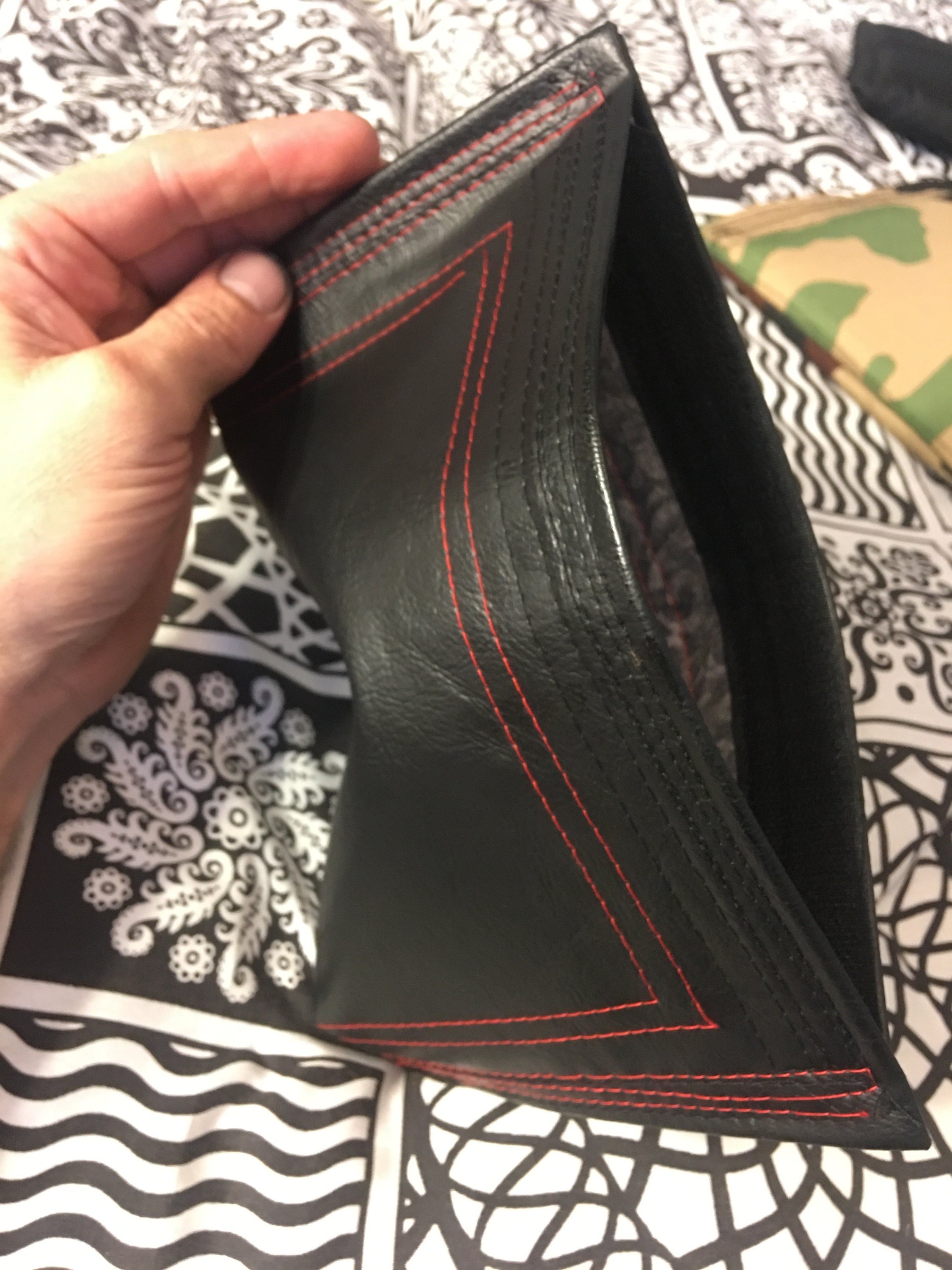 Sewn Money Bag With Interior Liner - Etsy