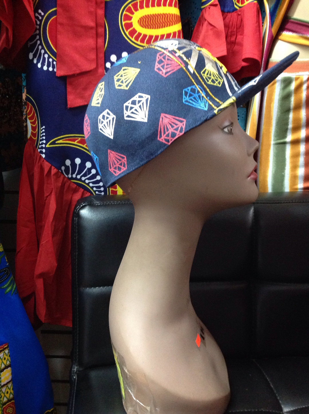 African Decorative Caps African Ankara Caps Multi-colored - Etsy