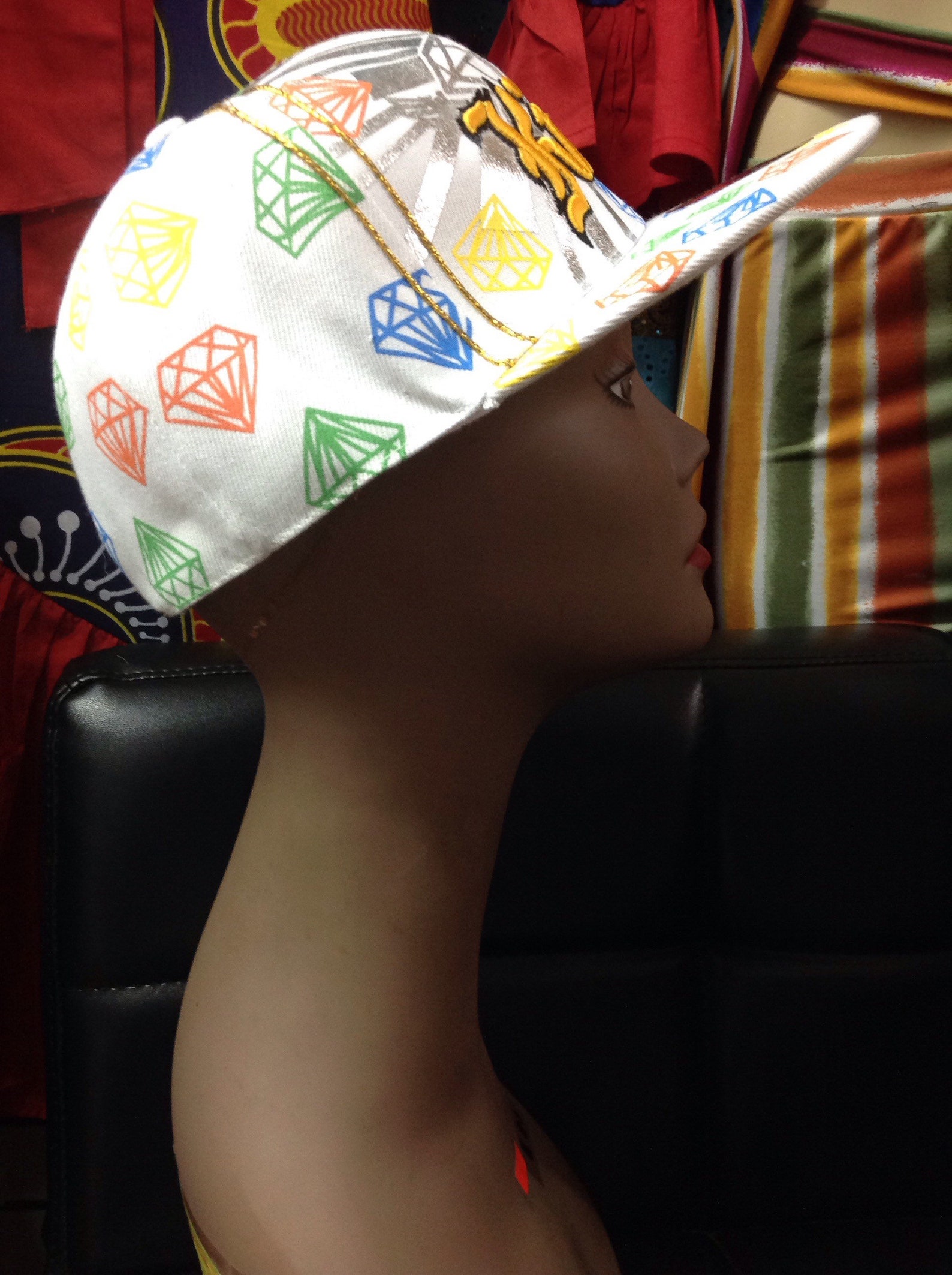 African Decorative Caps African Ankara Caps Multi-colored - Etsy