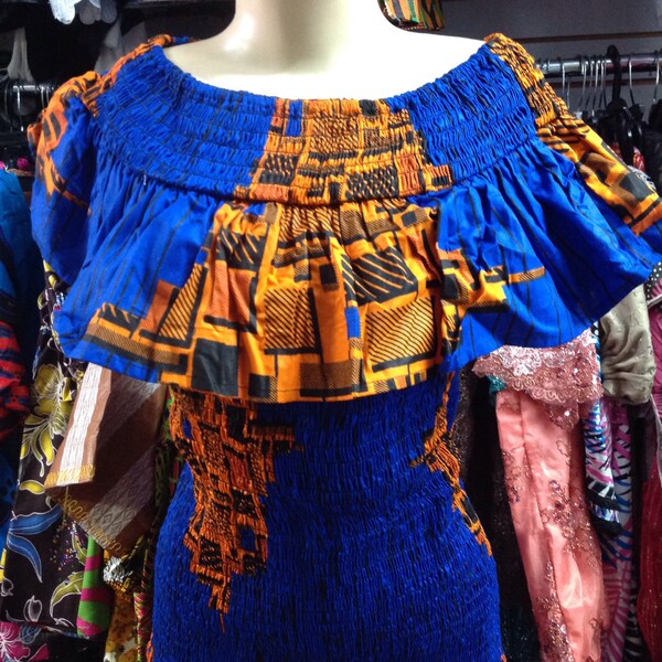 African Print Top - Etsy