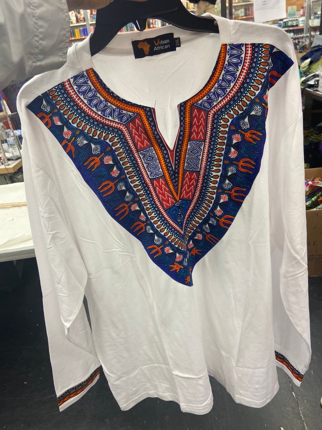 African Dashiki Tops - Etsy