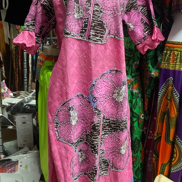 Ankara Stones Dress - Etsy