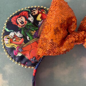 Minnie Mouse Daisy and Clarabel Hocus Pocus Inspired Minnie Ears ...