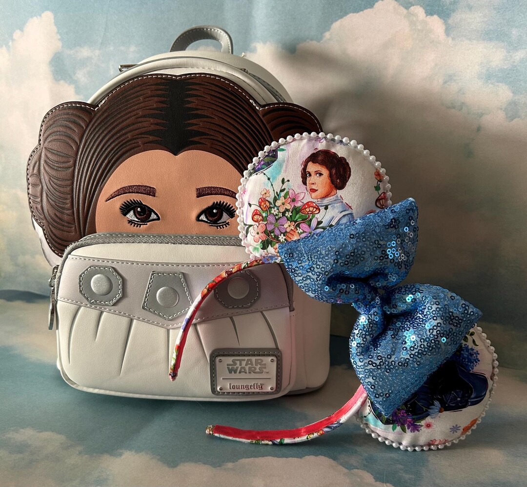 Star Wars Classic Princess Leia and Darth Vader Inspired Minnie Mouse ...