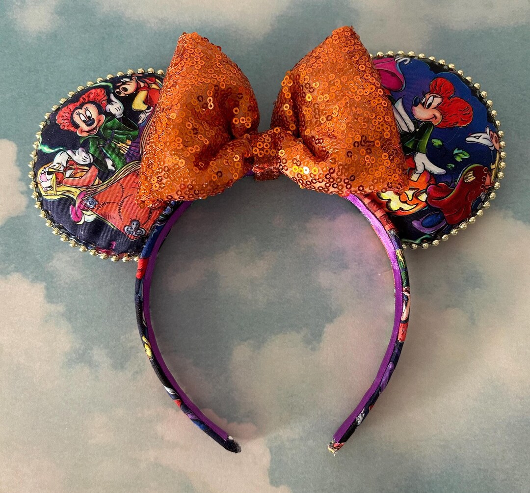 Minnie Mouse Daisy and Clarabel Hocus Pocus Inspired Minnie Ears ...